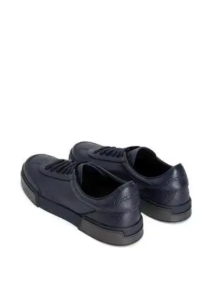 Dolce & Gabbana Leather Sneakers - Blue