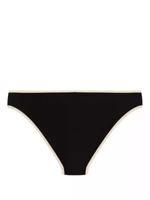 TOTEME Striped-edge Bikini Bottoms