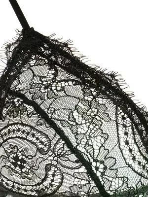 ANINE BING Sheer Lace Bra