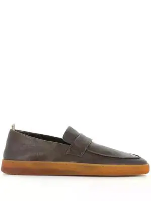 Officine Creative Leather Loafers - Grey