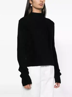 TOTEME Wool-cashmere Blend Ribbed Knit Sweater