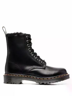 Dr. Martens 1460 Serena Atlas Lace-up Boots - Grey