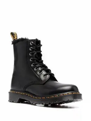 Dr. Martens 1460 Serena Atlas Lace-up Boots - Grey