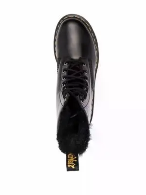 Dr. Martens 1460 Serena Atlas Lace-up Boots - Grey