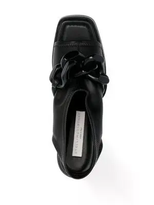 Stella McCartney Chain-link Platform Sandals - Black