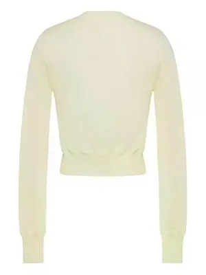 Adam Lippes Fine-knit Cropped Cardigan