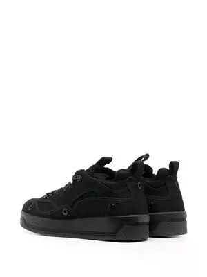 OAMC Logo-print Tongue Sneakers - Black