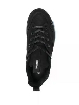 OAMC Logo-print Tongue Sneakers - Black