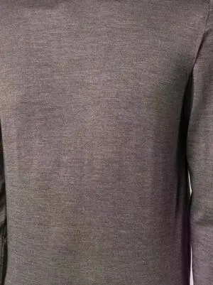 CRUCIANI Crew Neck Knit Jumper - Brown