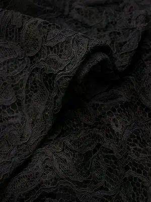 Saint Laurent Straight-leg Floral Lace Trousers