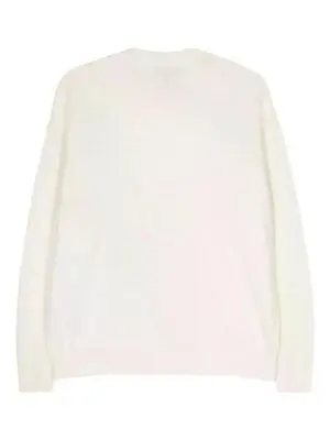 Emporio Armani Logo-jacquard Cotton Jumper