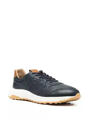 Hogan Leather Embossed-logo Sneakers