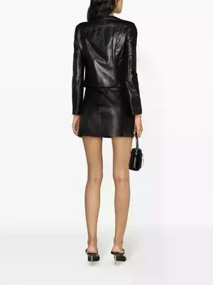 Patrizia Pepe Zip-up Leather Jacket