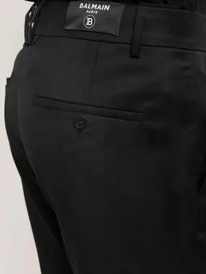 Balmain Mid-rise Straight-leg Trousers