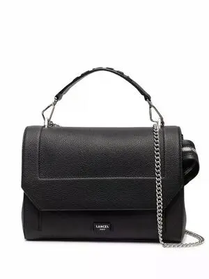 LANCEL Ninon De L Flap Bag - Black