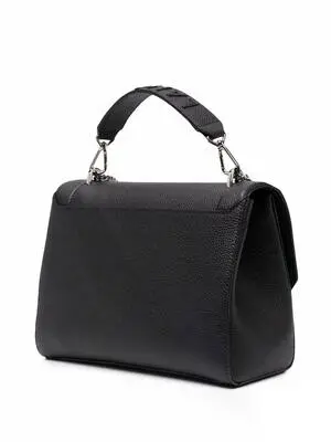 LANCEL Ninon De L Flap Bag - Black