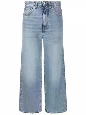 TOTEME High-waisted Wide-leg Jeans
