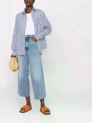 TOTEME High-waisted Wide-leg Jeans