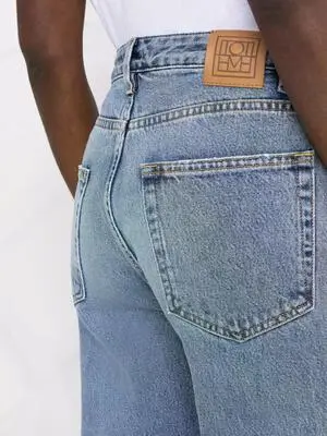 TOTEME High-waisted Wide-leg Jeans