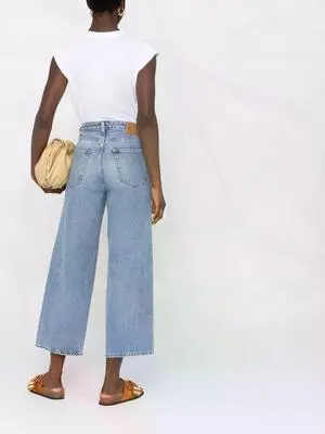 TOTEME High-waisted Wide-leg Jeans