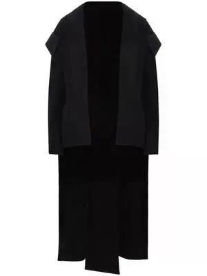 Yohji Yamamoto Open-front Coat