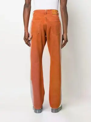 Heron Preston Gradient-effect Straight-leg Jeans