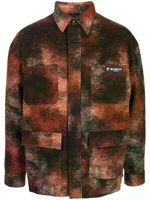 MISBHV Patterned Logo-patch Shirt