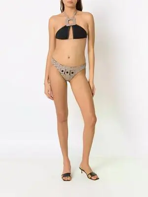 AMIR SLAMA Geometric-embellished Bikini