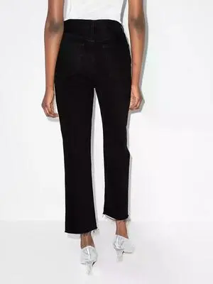 TOTEME Cropped Straight-leg Jeans
