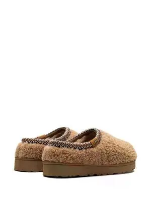 UGG Tasman Maxi Curly Slippers - Brown