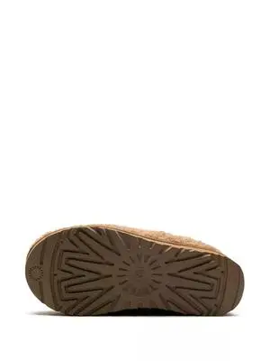 UGG Tasman Maxi Curly Slippers - Brown