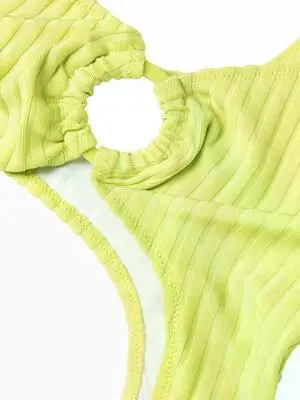 Solid & Striped The Astrid Ribbed One-piece - Green
