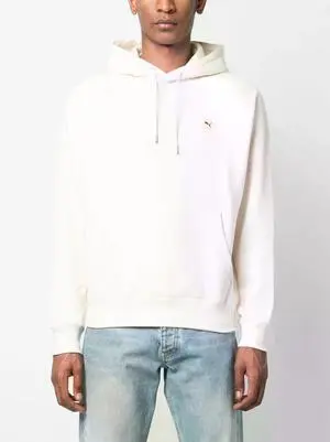PUMA Slogan-print Drawstring Hoodie