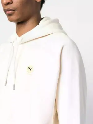 PUMA Slogan-print Drawstring Hoodie