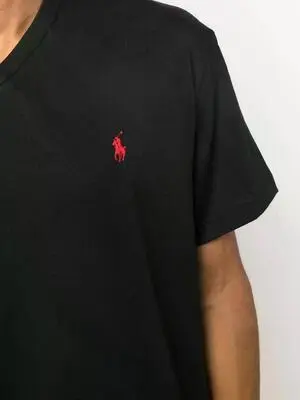 Polo Ralph Lauren V-neck Short-sleeve T-shirt - Black