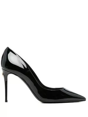 Dolce & Gabbana 90mm Cardinale Patent Leather Pumps