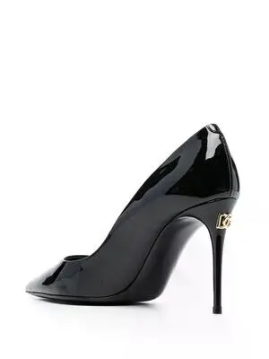 Dolce & Gabbana 90mm Cardinale Patent Leather Pumps