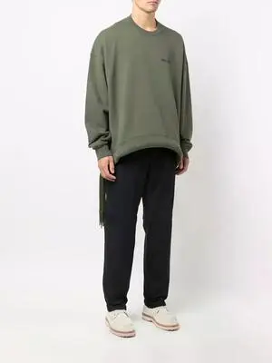 AMBUSH Fringed-hem Sweatshirt