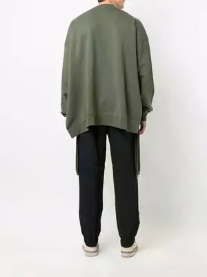AMBUSH Fringed-hem Sweatshirt