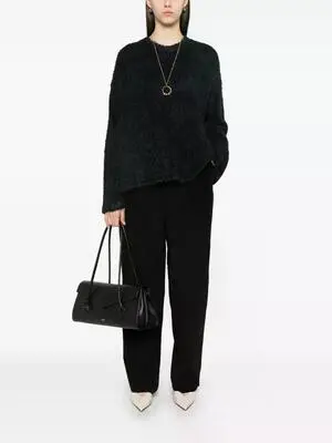 TOTEME Silk Sweater - Black