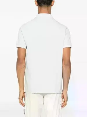 Stone Island Compass-patch Polo Shirt - Blue