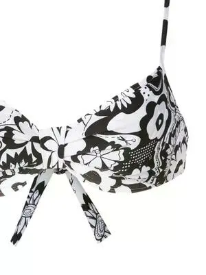 AMIR SLAMA Floral-print Bikini Set