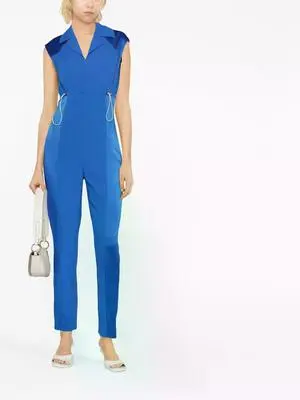 Moschino Sleeveless Drawstring Jumpsuit