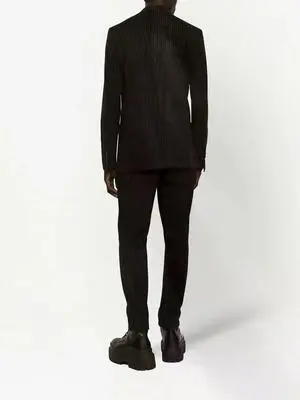 Dolce & Gabbana Logo-patch Pinstriped Track Pants
