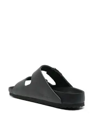 BIRKENSTOCK Arizona Leather Sandals - Black