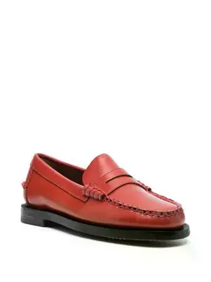 SEBAGO Leather Slip-on Loafers