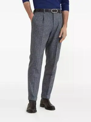 Brunello Cucinelli Pleated Tapered Trousers