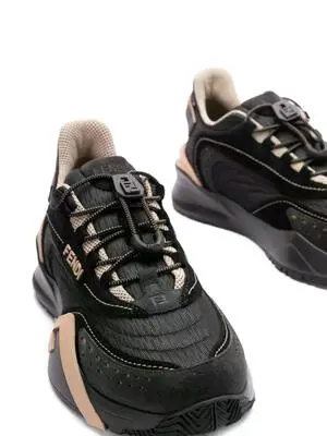 Fendi Flow Mesh Sneakers - Black