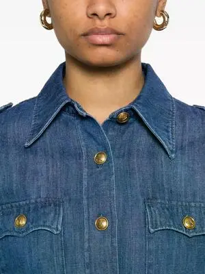Valentino Garavani Long-sleeve Denim Shirt