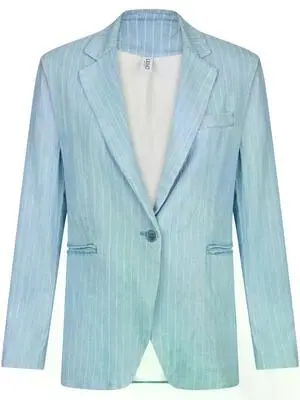 Liu Jo Pinstripe Denim Blazer
